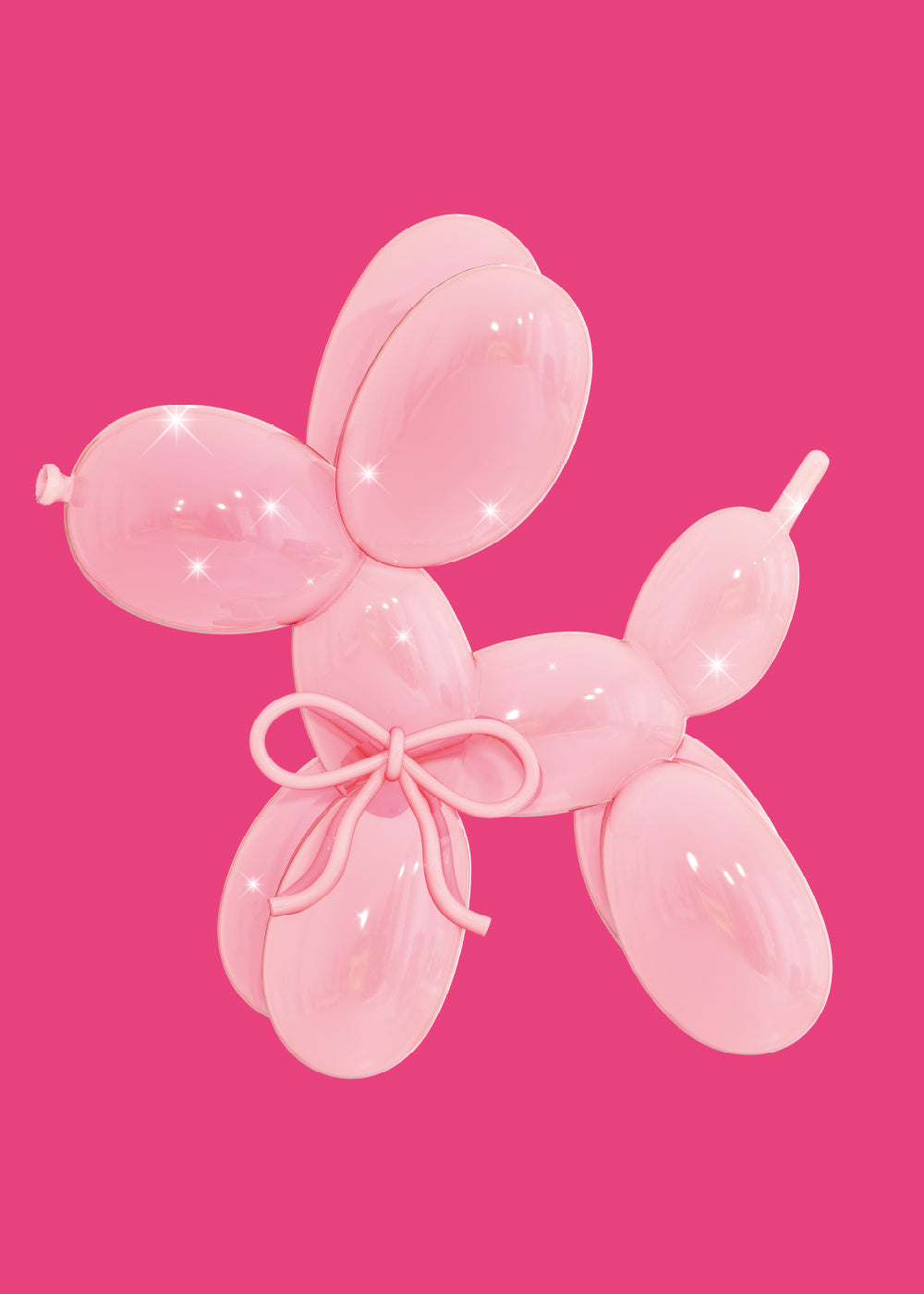 Balloon No.2 Poster - 30x40, 50x70, 70x100 - Merchsweden