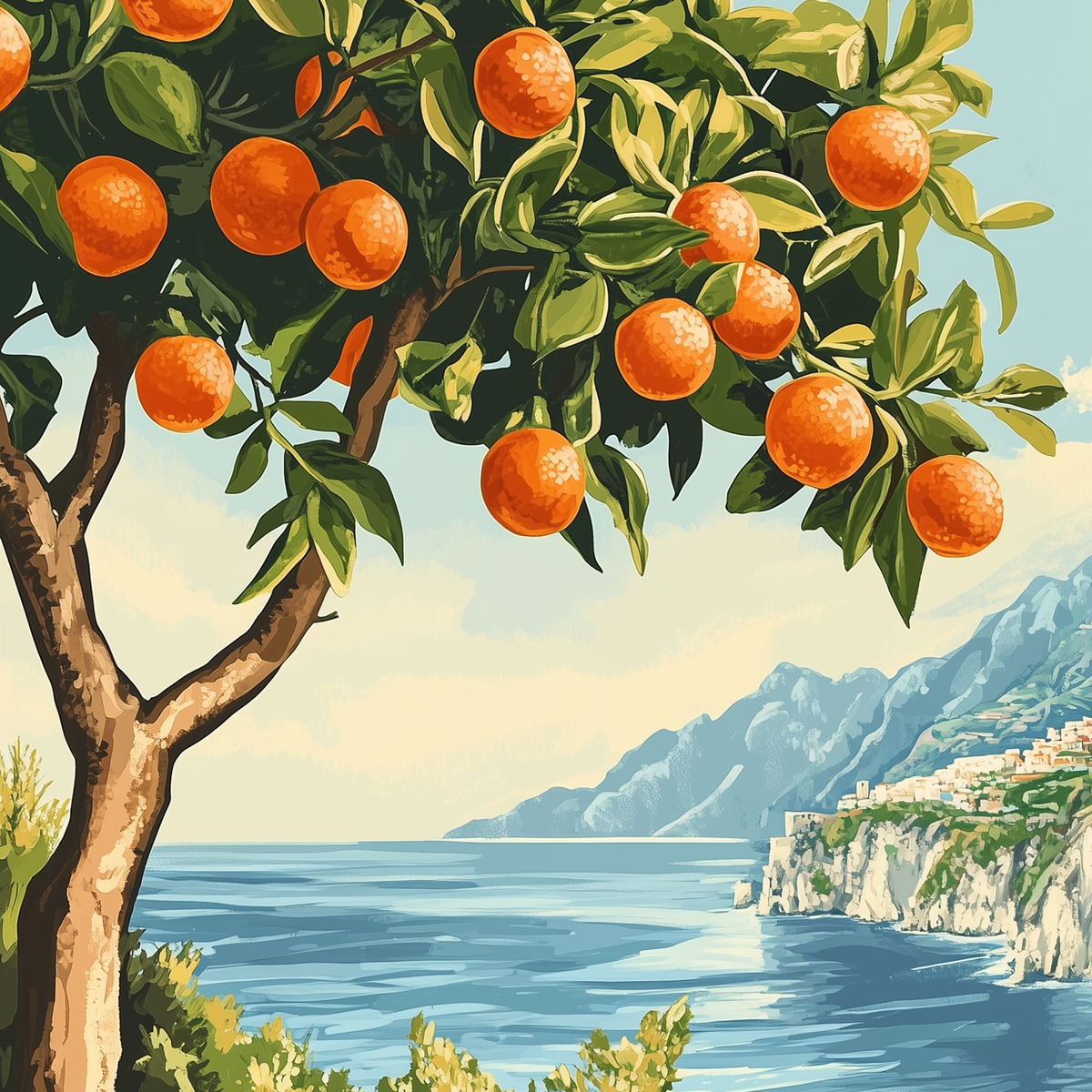 "Orange Tree" Poster - 50x70 - Merchsweden