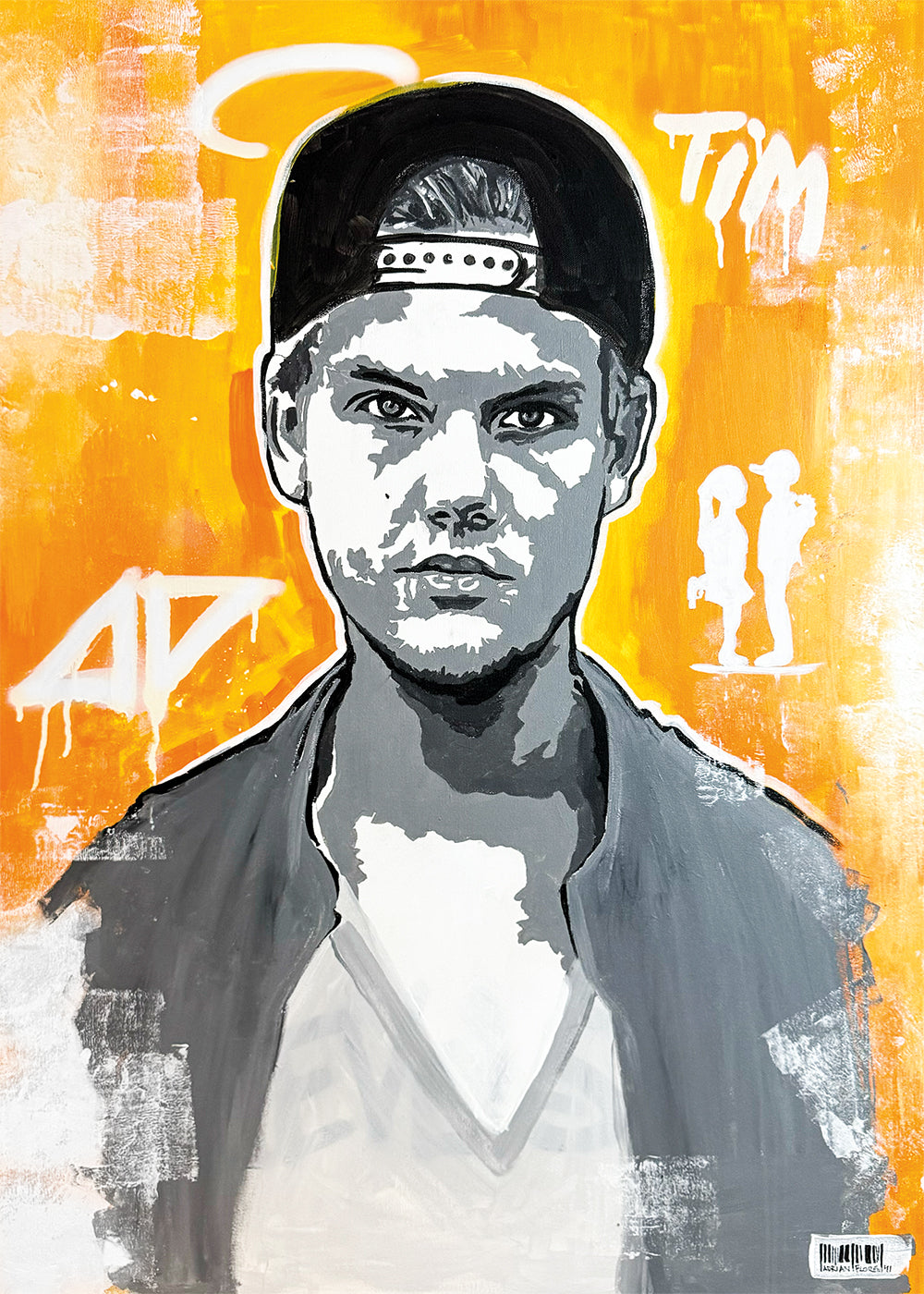 Tim Poster – Swedish Music Legend Wall Art by Adrian Florén | Merchsweden